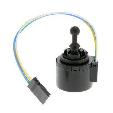 BMW Head Light Vertical Aim Control Motor - E90 E91 E82 E60 - 63117207574