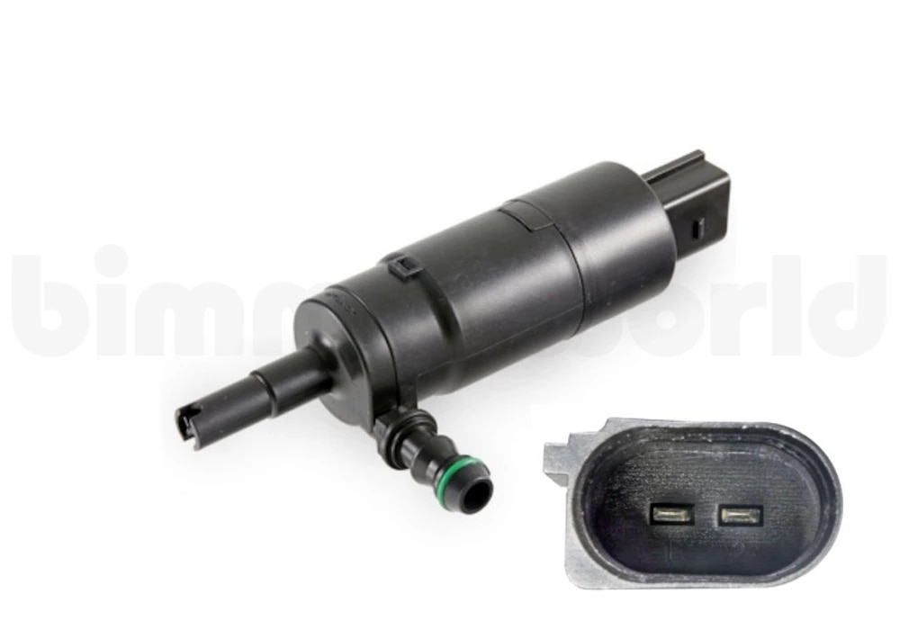 OEM Headlight Washer Pump - E46 E9X E39 E60 and more 67128377430