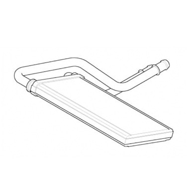 Genuine BMW Heater Core for E85 E86 Z4 M54 N52 S54