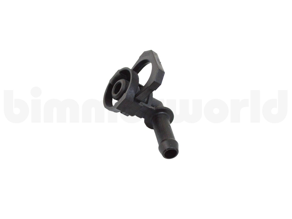 BMW Norma Quick Connect 90 degree Connector with 8mm Barbed Hose Fitting