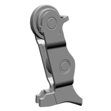 Intermediate Shaft Lever, "0" Code, S shape, BMW - B46, B46D, B58A ...