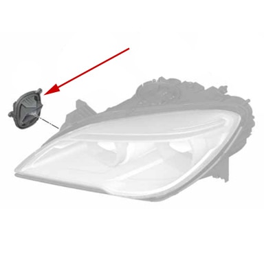 Genuine BMW Front Left LED Module Cornering Lamp F06 F12 F13 LCI