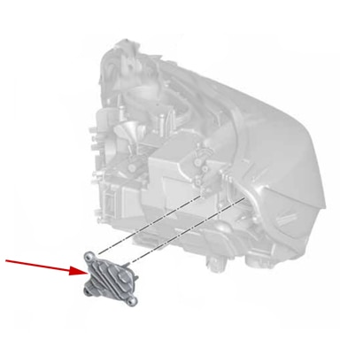 LED Module for Right Turn Signal on BMW F32 F33 F36 F80 F82 F83 LCI
