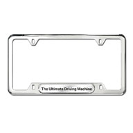 Genuine BMW License Plate Frame - "Ultimate Driving Machine"
