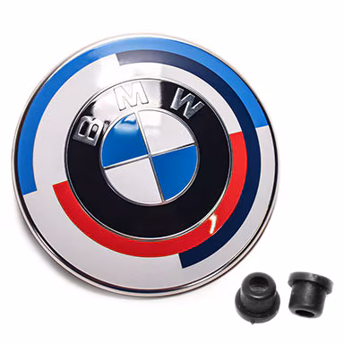 M 50 Year BMW Roundel Hood Emblem