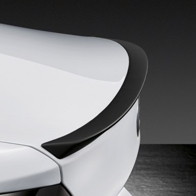 M Performance Matte Black Rear Lip Spoiler - G30, F90