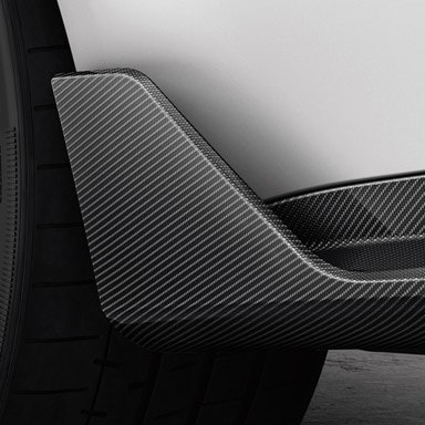 M Performance Carbon Rear Winglets for BMW G80 M3 Sedan