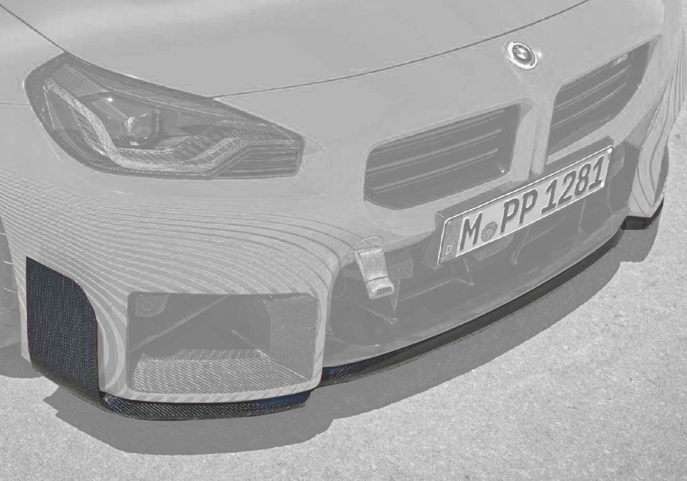 M Performance Carbon Front Splitter Kit for BMW G87 M2
