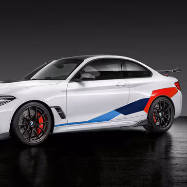 Genuine BMW M Sport Livery Car Wrap Decal Set - F87 M2 & M2C