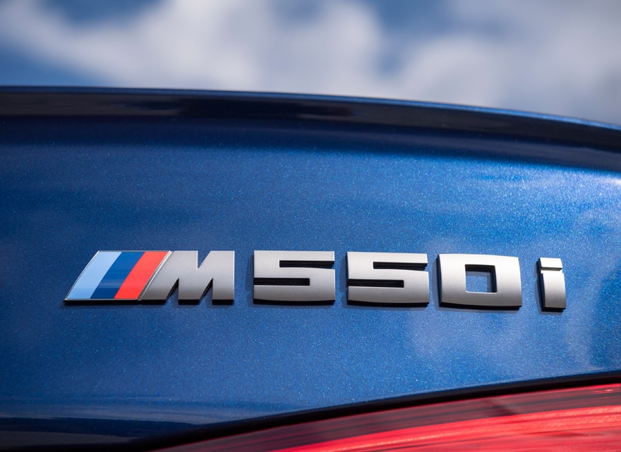 M550i Rear Trunk Emblem - E60 550i, F10 550i, G30 M550i