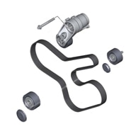 OEM Drive Belt Service Kit - F07 F10 535i & F06 F12 F13 640i
