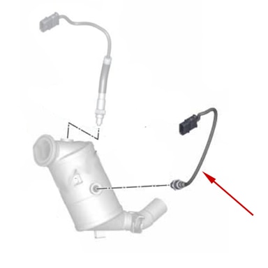 After-Cat Oxygen Sensor I01 i3 Rex Range Extender IB1 XB4