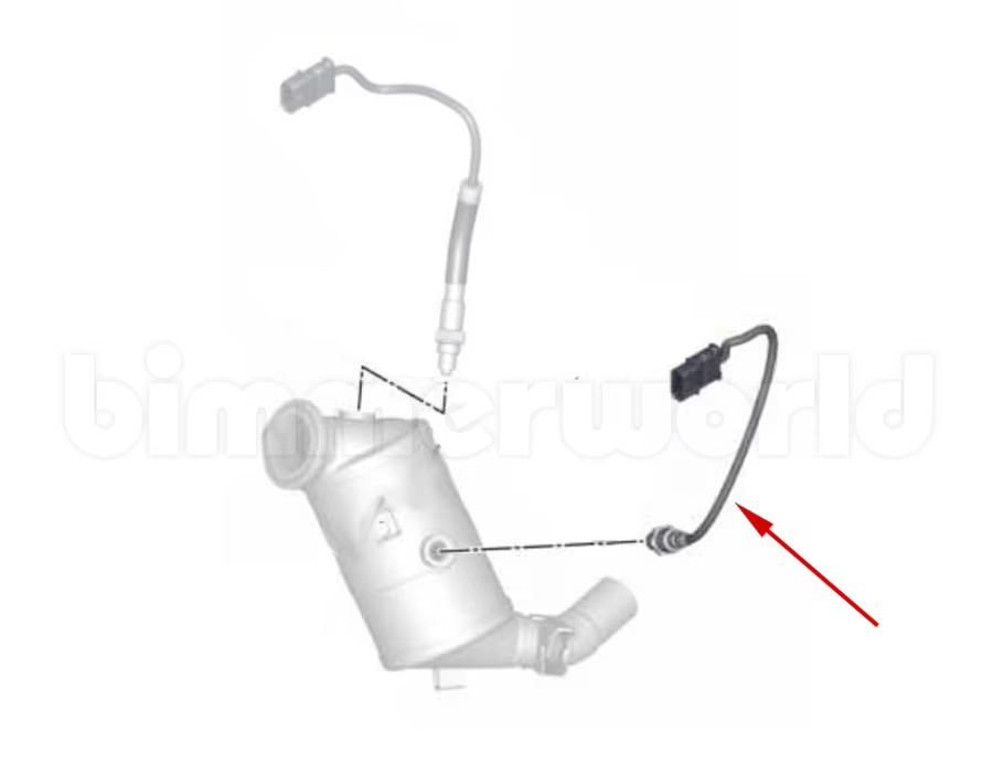 After-Cat Oxygen Sensor I01 i3 Rex Range Extender IB1 XB4