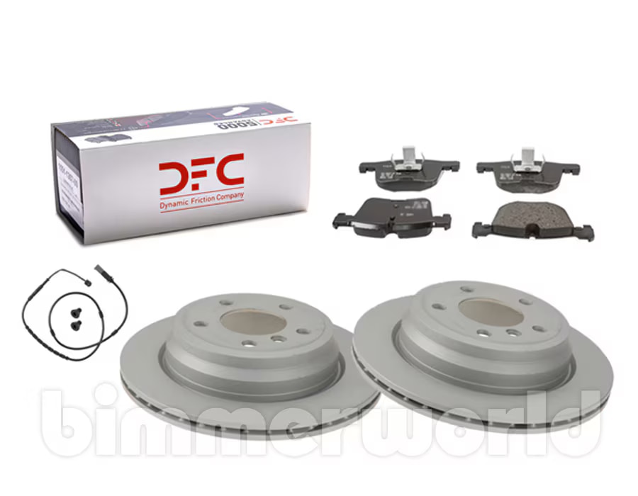 OEM-Plus Rear Brake Overhaul Kit - Most F30 F31 F32 F33 F34 F36 4-Cyl