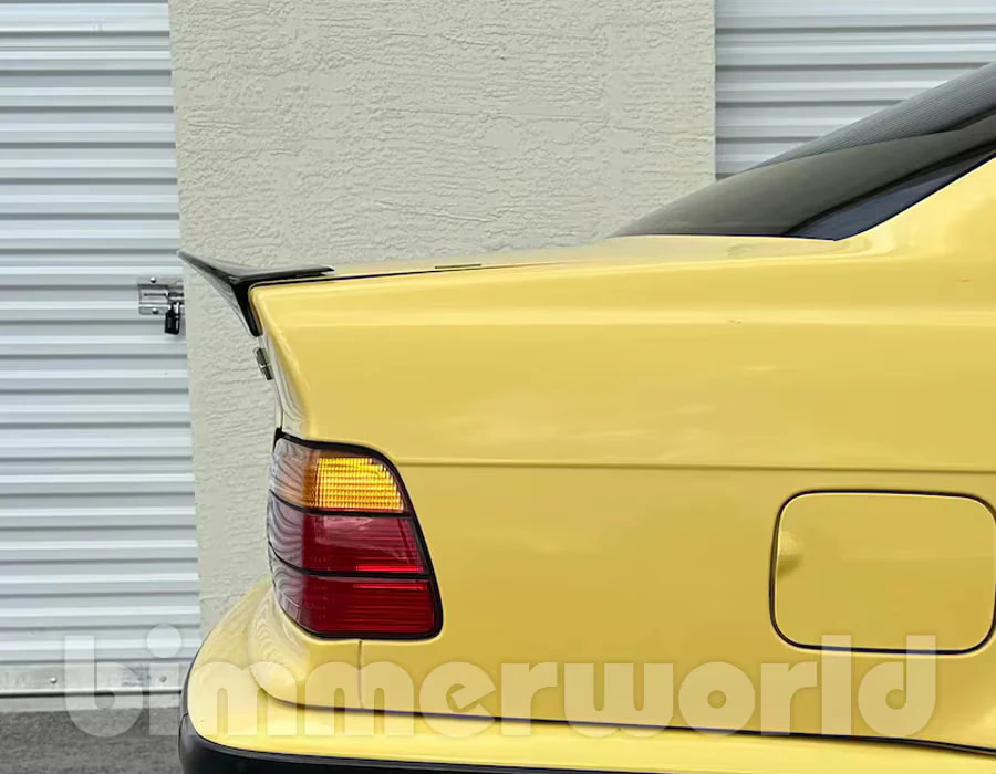 Race German Ducktail Trunk Spoiler for BMW E36 Coupe or Sedan