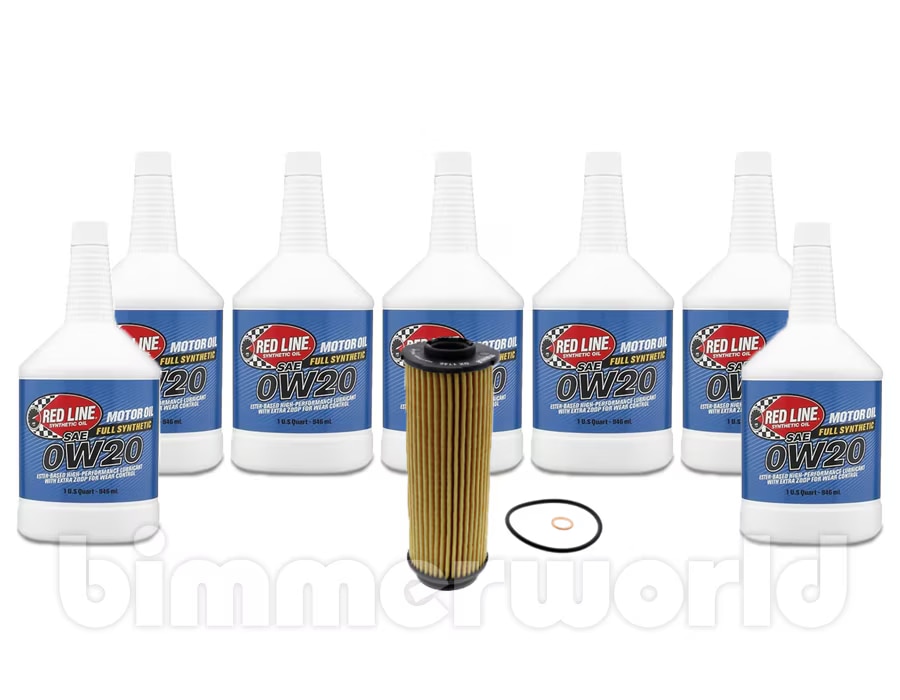 Inspection I Oil Change Package (BMW B58) Red Line 0W20 & Mann Filter