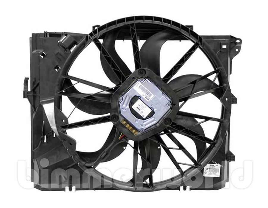 Radiator Fan Assembly, Genuine BMW - E82/E88 128i & E9X 328i SULEV