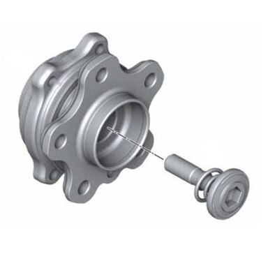 Genuine BMW Rear Wheel Bearing Hub for F95 X5M & F96 X6M
