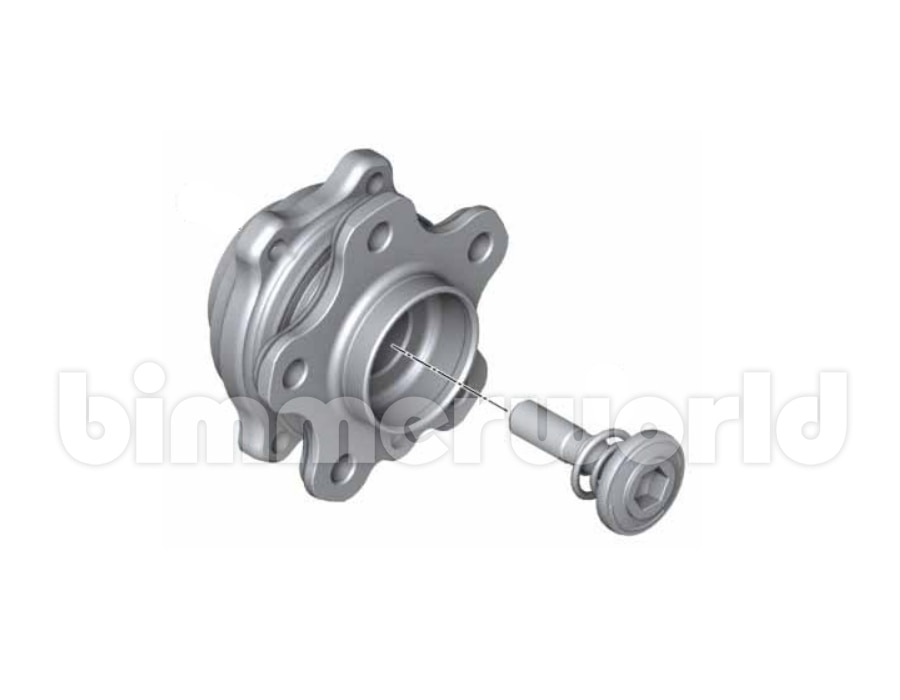 Genuine BMW Rear Wheel Bearing Hub for F95 X5M & F96 X6M