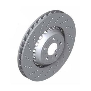 Rear Left Brake Rotor, BMW - E82 1M, E9X M3