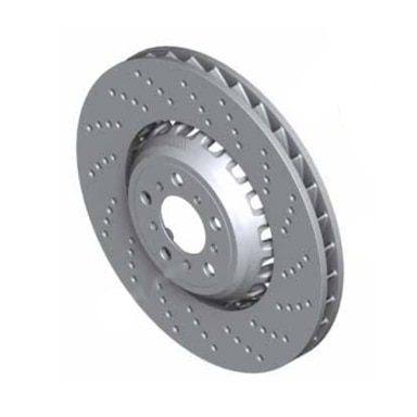 Rear Right Brake Rotor, BMW - E82 1M, E9X M3