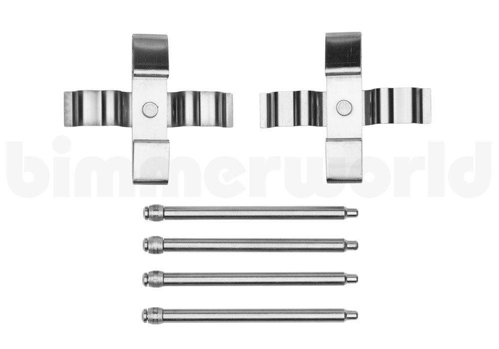 Rear Brake Pad Hardware for BMW F22, F30, F32, F87, F80, F82 with ...