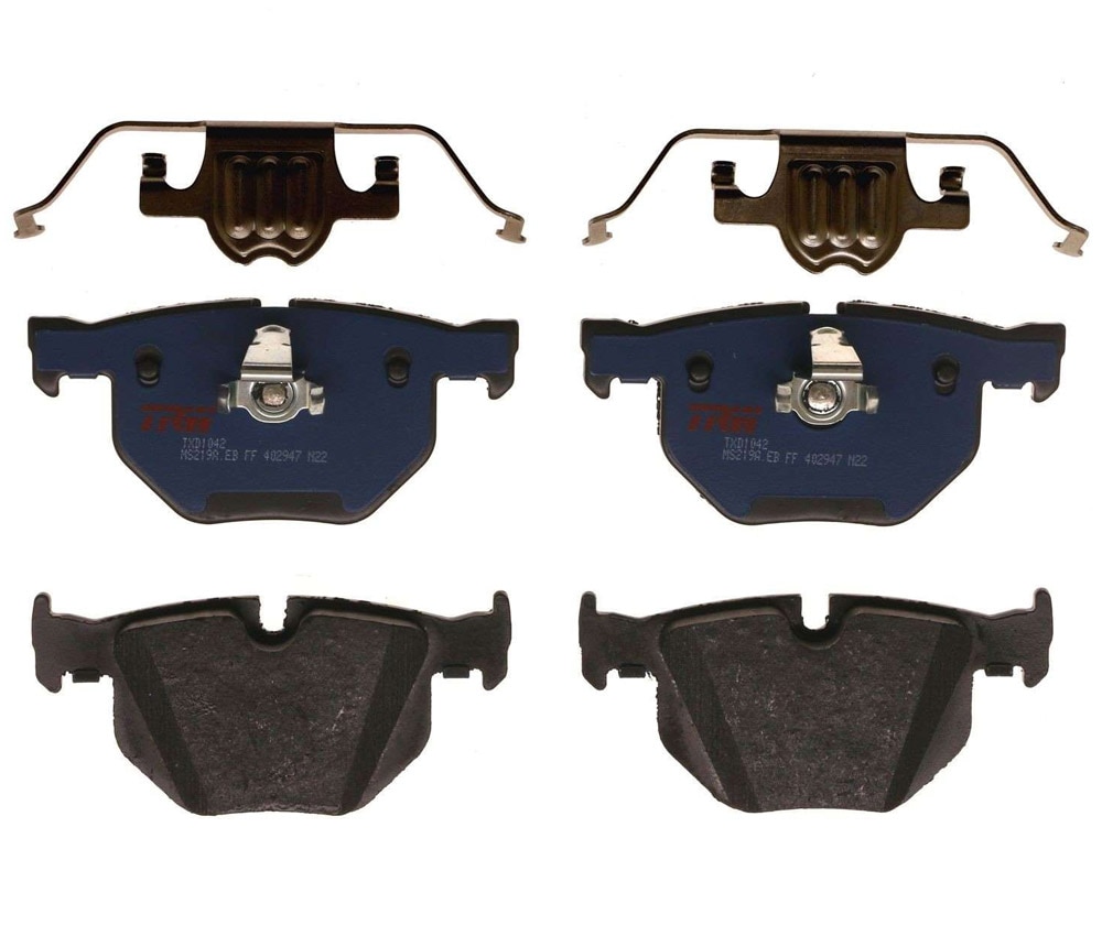 TRW Electric Blue Rear Brake Pad Set for BMW F15 X5 40e