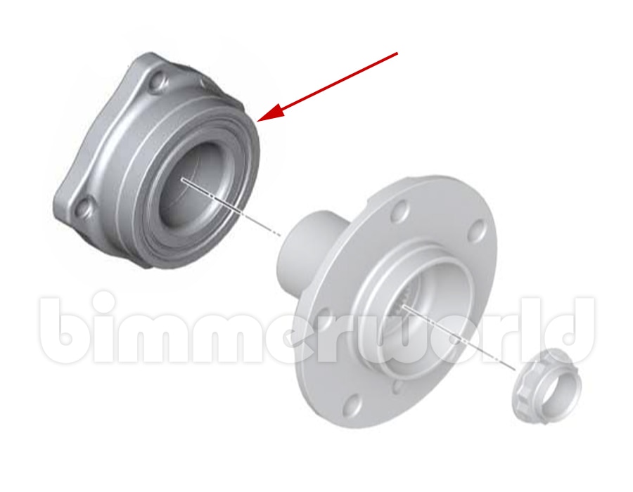 Genuine BMW Rear Wheel Bearing for E84 X1 28i 35i