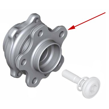 Genuine BMW Rear Wheel Bearing Hub F90 F91 F92 F93 F97 F98
