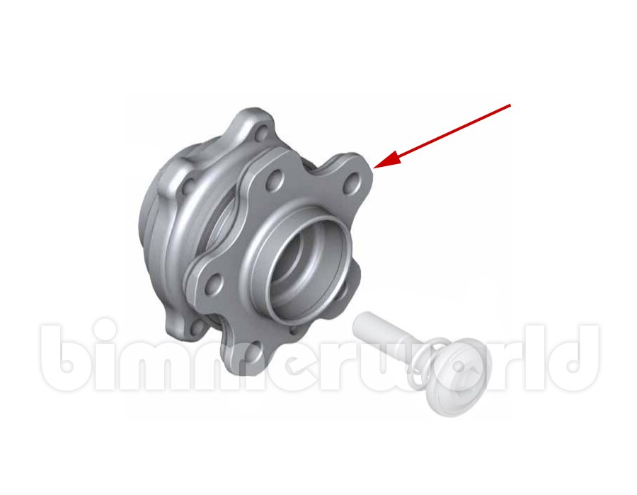 Genuine BMW Rear Wheel Bearing Hub F90 F91 F92 F93 F97 F98