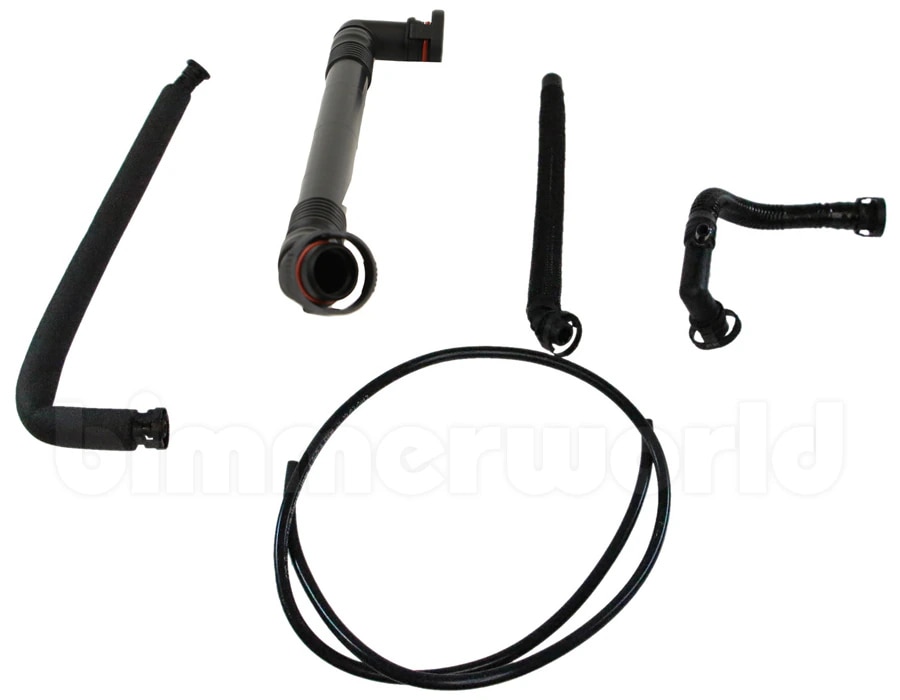 M54 M52tu E46 E60 E83 E85 Rein OEM Crankcase Breather Hose Kit BMW