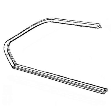 Genuine BMW Rear Vent Window Gasket Right E10 1602 2002 2002tii