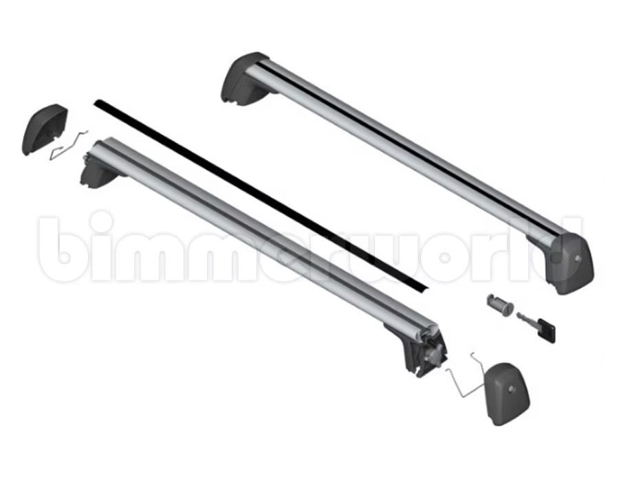 Genuine BMW G45 X3 X3 Roof Rack Base System