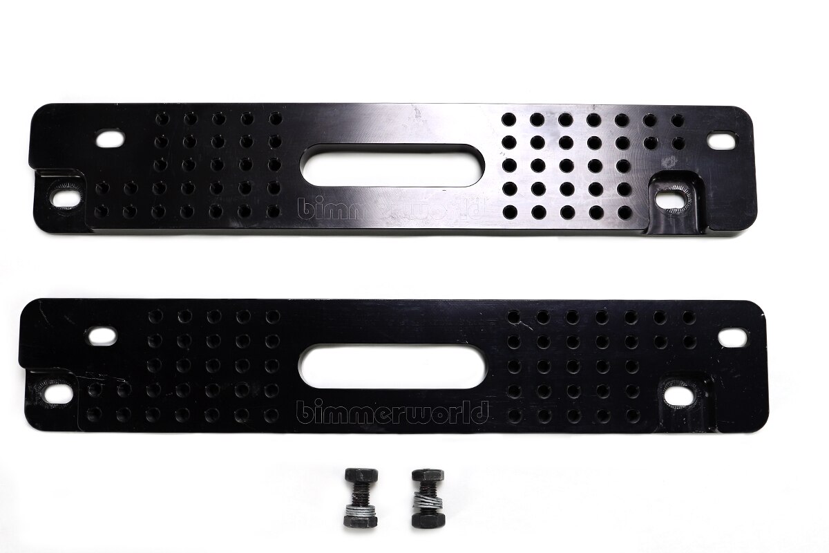 Billet Aluminum Seat Floor Mount Adapters - E30/E36/E46 - BLEMISHED