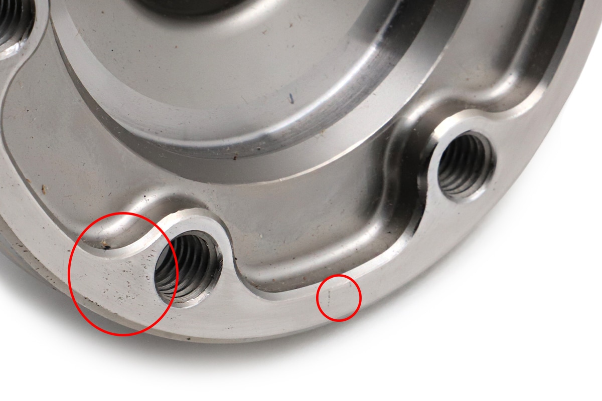 BLEMISHED G80 G82 G83 KMP Differential Flange Left