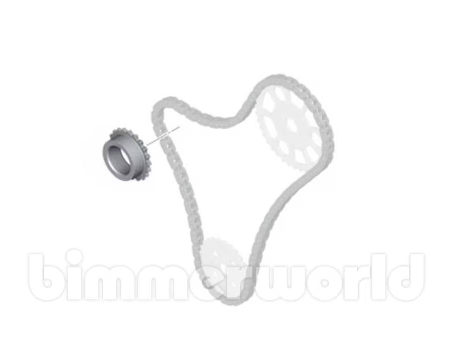 Sprocket for Oil Pump Drive, Genuine BMW - N54 N55 S55 Engine