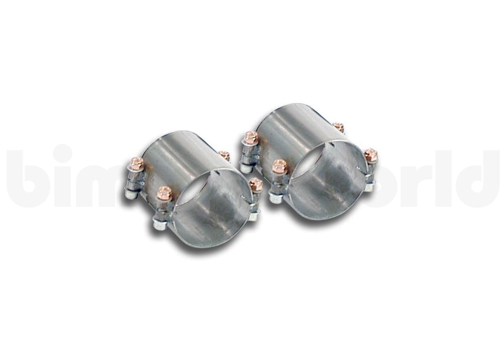 Supersprint Center X-Pipe Clamps to OE Mufflers for BMW E39 M5 (786833)