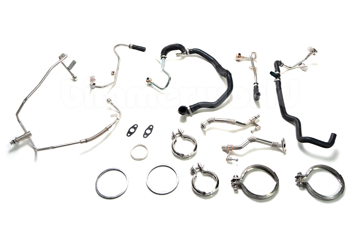 Rein N63TU Turbocharger Install Kit for BMW 550i/650i/750i