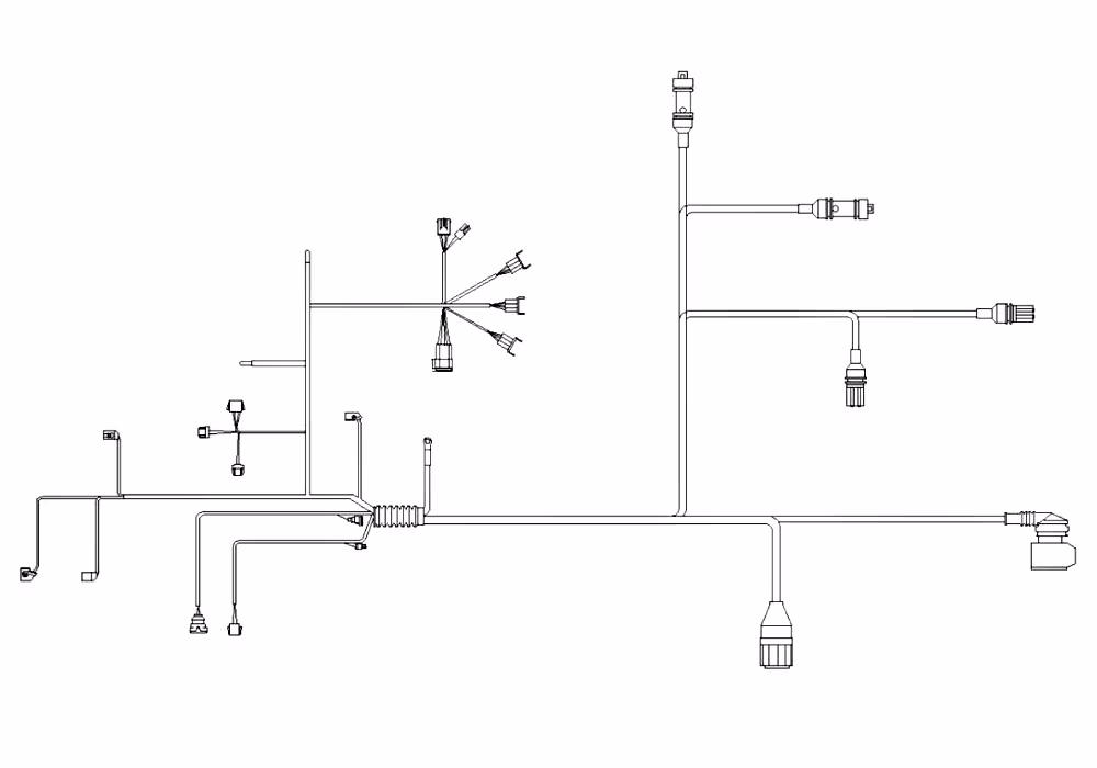 Transmission & O2 Sensor Harness for BMW 2001-2002 E46 325i/330i