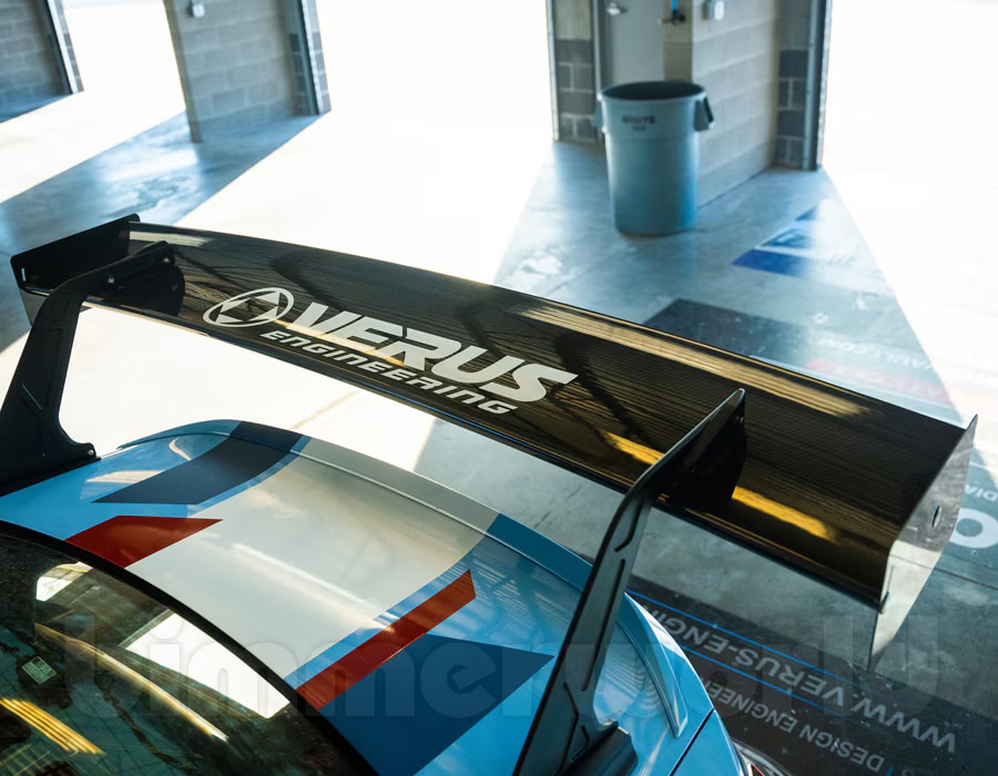 Verus UCW Carbon Fiber Rear Swan Neck Wing for BMW G87 M2 Coupe