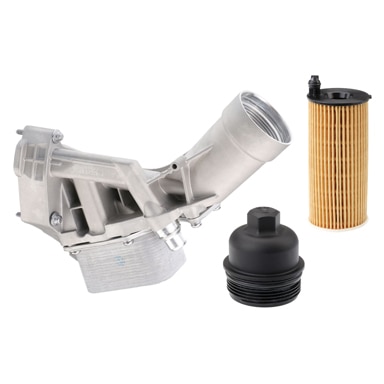 URO Premium Aluminum Oil Filter Housing BMW B46 B48