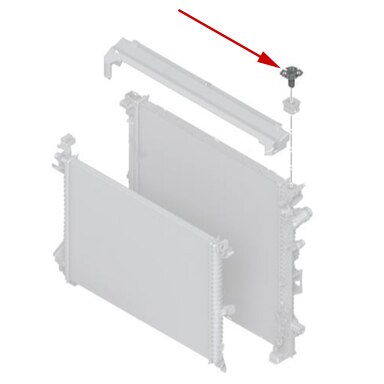 Fastening Element for Upper Radiator - G42 G20 G22 G26 G30 F90 G01 G05