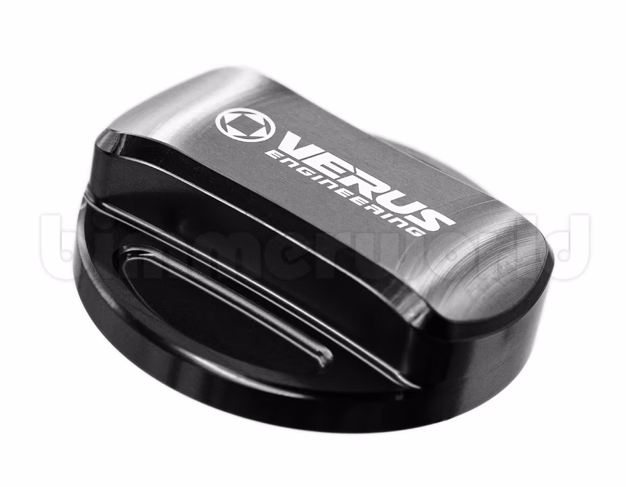 Machined T6061 Aluminum Black Anodized Fuel Filler Cap Cover BMW