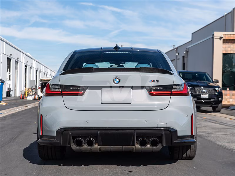 RW Carbon Signature BMW G20/G80 Carbon Fiber Trunk Spoiler