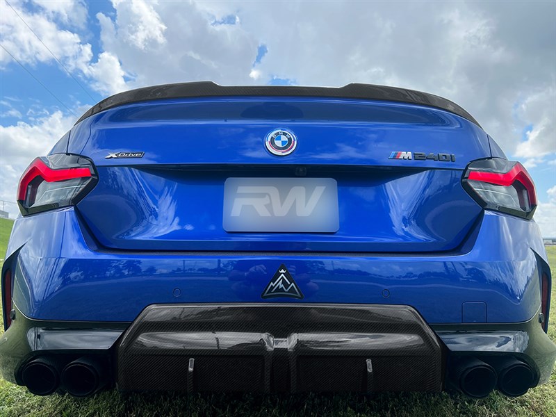 Intermediate Rear Lip Spoiler for BMW G42 230i/M240i, G87 M2