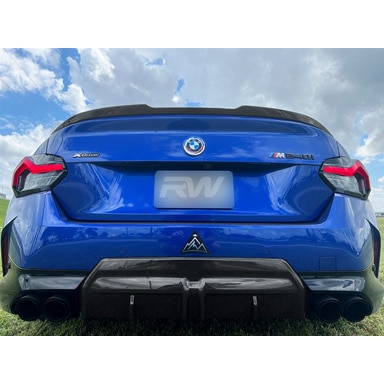 Intermediate Rear Lip Spoiler for BMW G42 230i/M240i, G87 M2