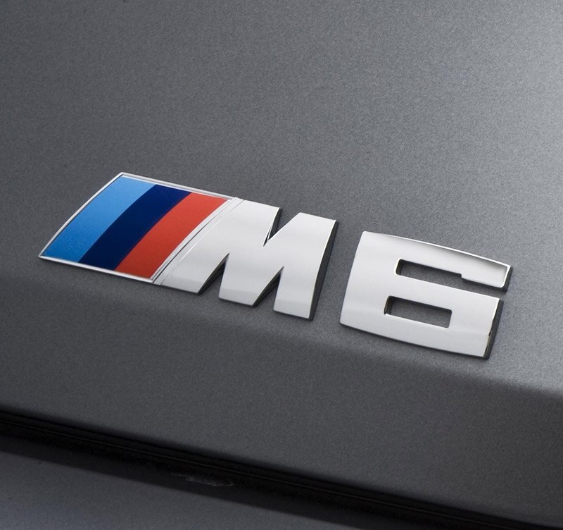 Rear ///M6 Emblem - E63/E64 M6